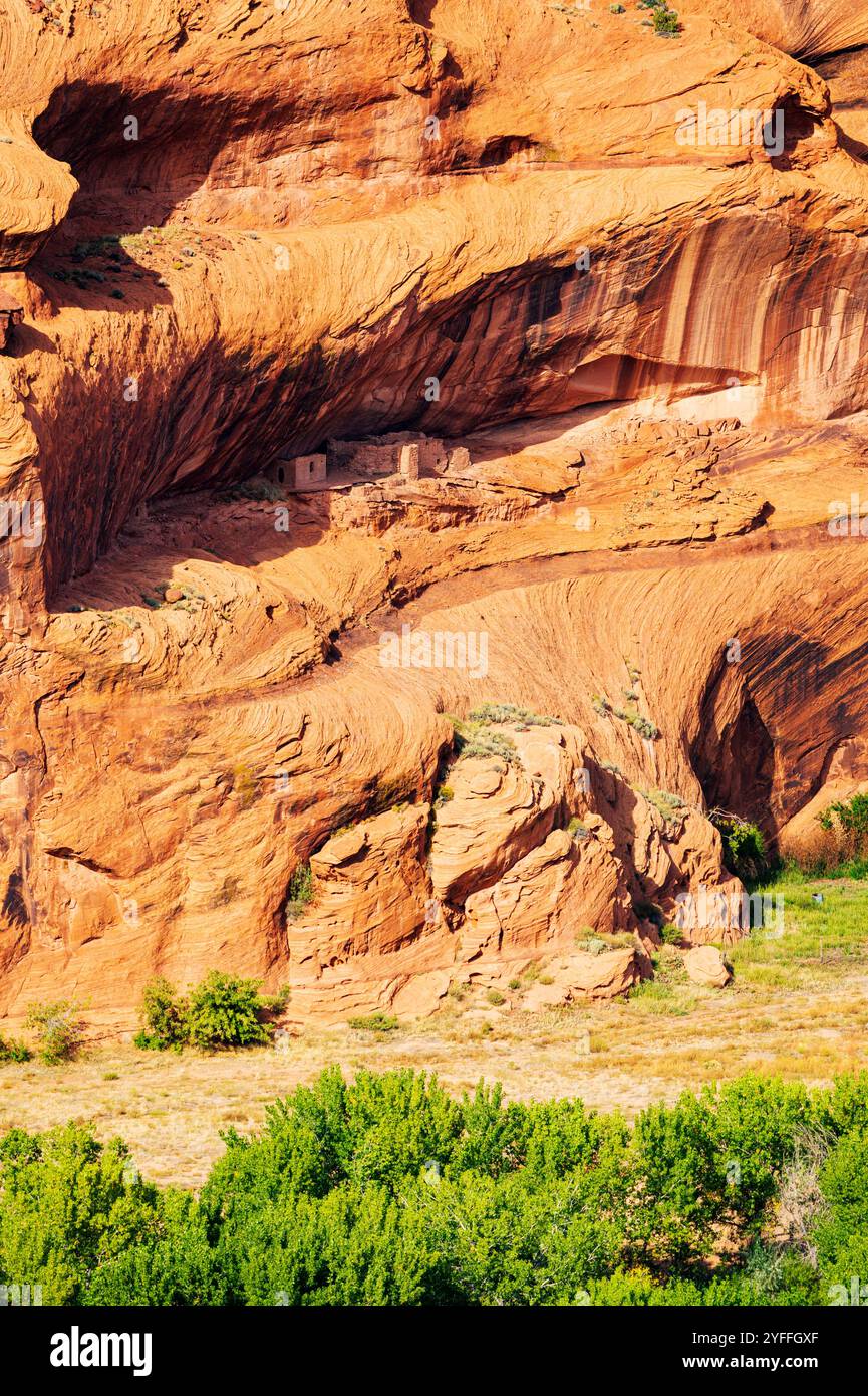 Junction Ruin; Junction Overlook; Canyon de Chelly National Monument ...