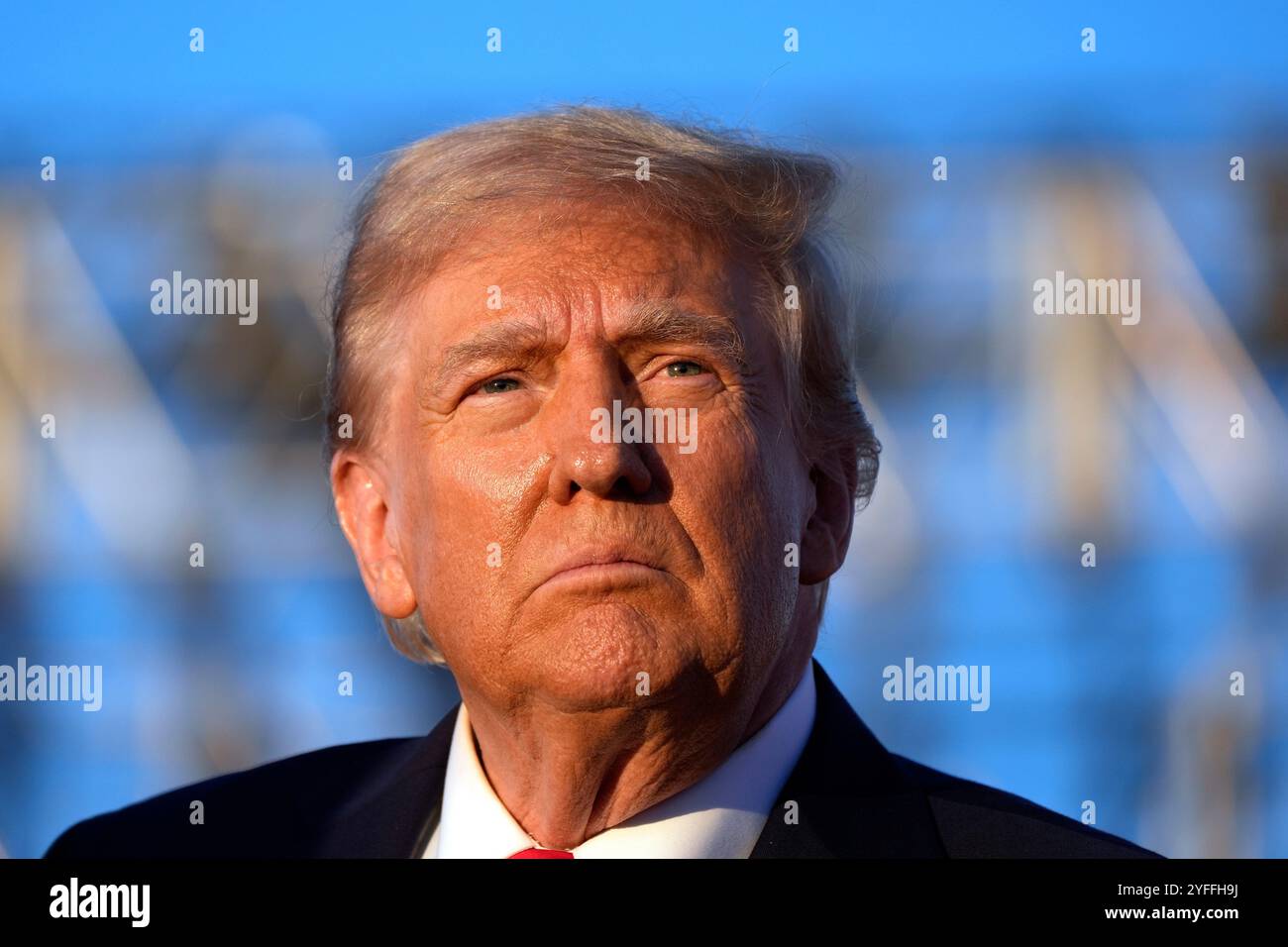 Republican presidential nominee former President Donald Trump speaks at ...