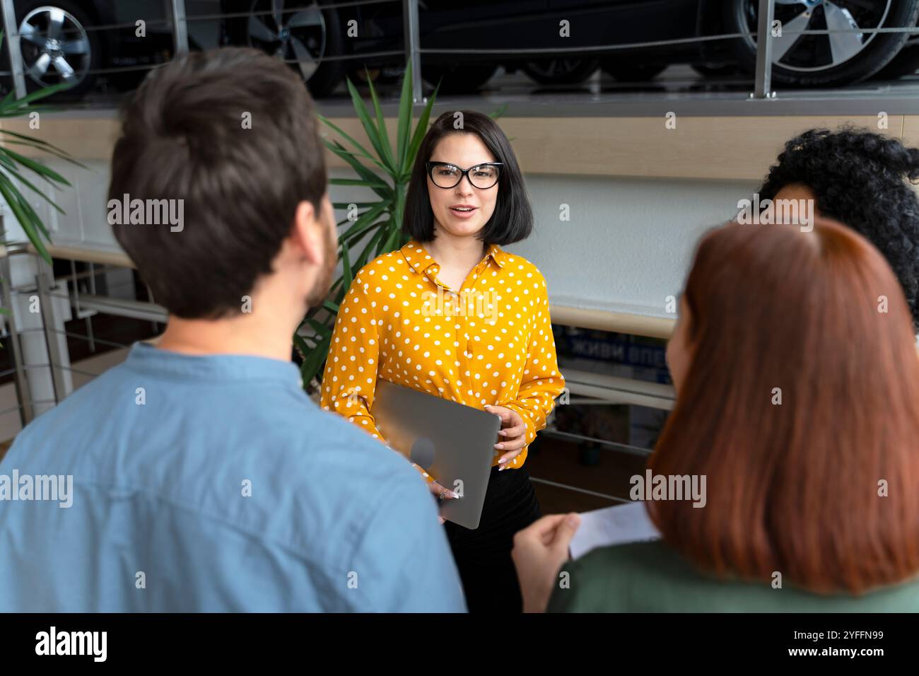 Automotive dealership team hi-res stock photography and images - Alamy