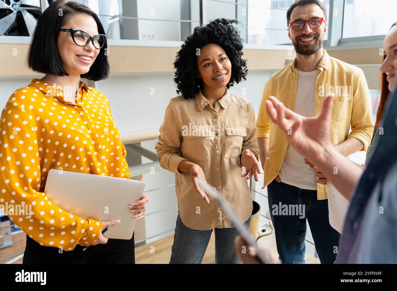 Diverse business people engaged hi-res stock photography and images - Alamy