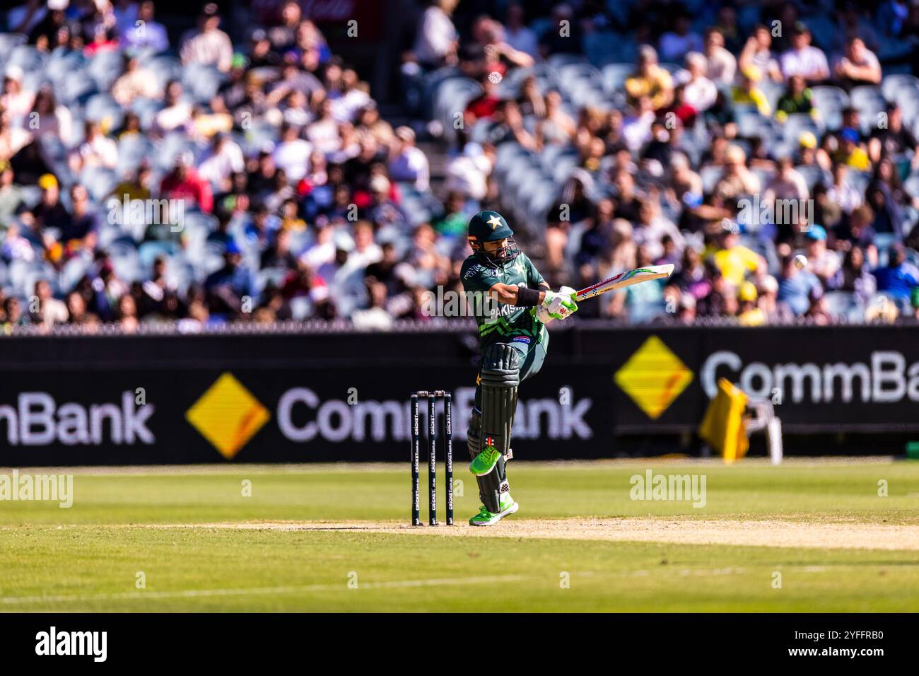 Melbourne, Australia, 4 November, 2024. Mohammad Rizwan of Pakistan ...