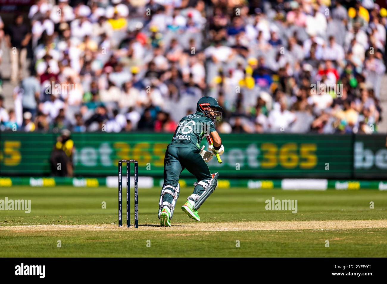 MELBOURNE, AUSTRALIA - NOVEMBER 04: Mohammad Rizwan of Pakistan during ...
