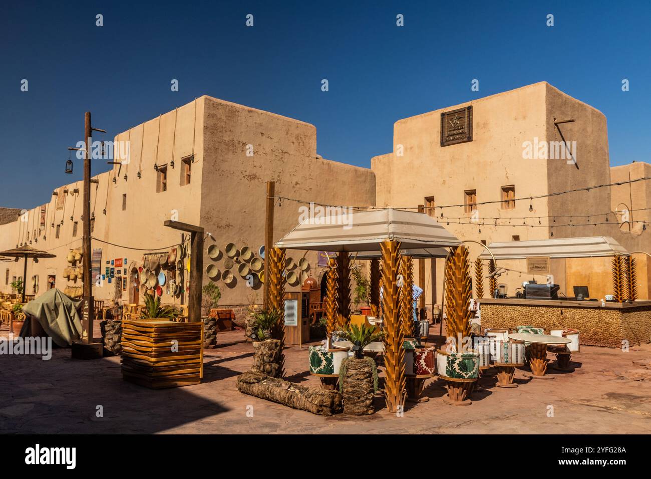 Saudi outdoor cafe hi-res stock photography and images - Alamy