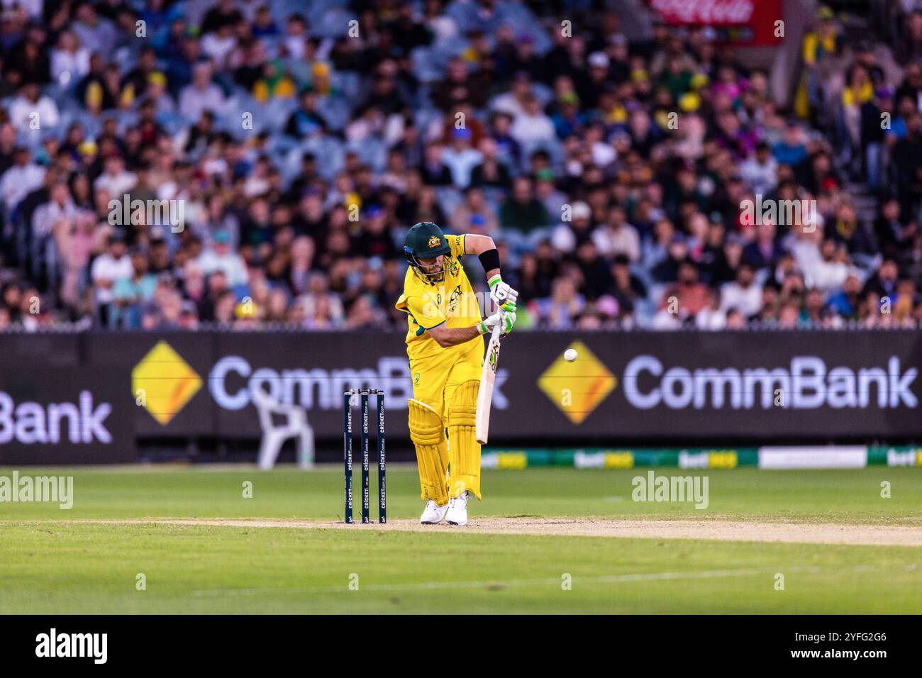 Melbourne, Australia, 4 November, 2024. Josh Inglis of Australia bats ...