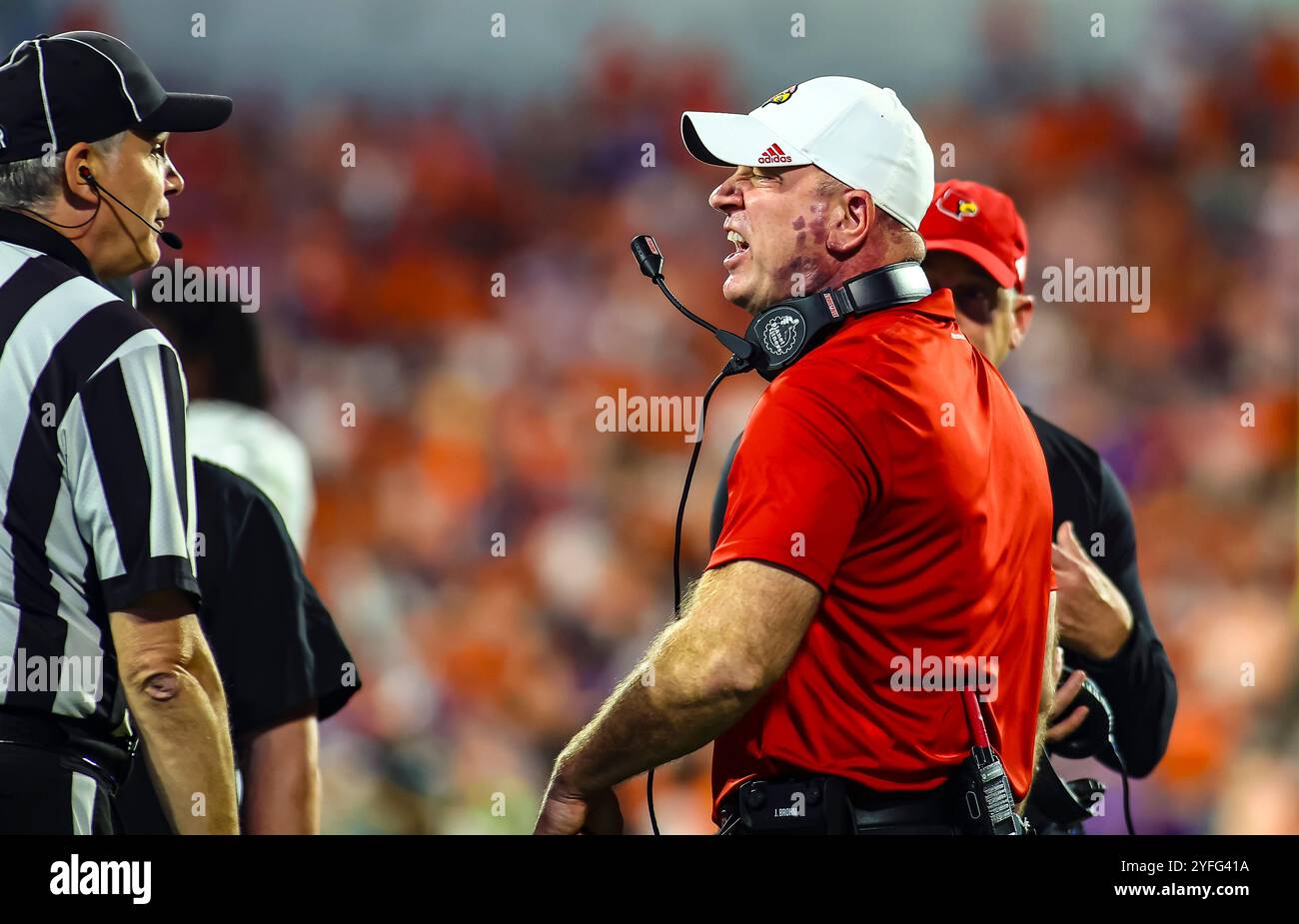 November 2, 2024: Jeffrey Brohm head football coach for Louisville ...