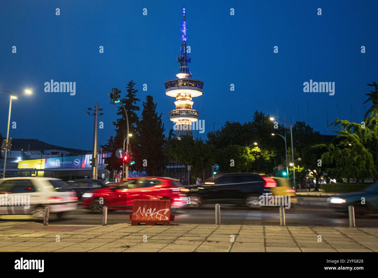 Thessaloniki international exhibition center hi-res stock photography ...