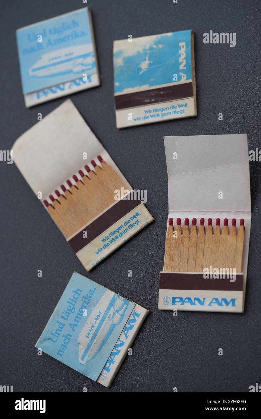 Symbolfoto GER, 20241104, Werbung, Pan Am, Werbung aus den 80 ern, auf ...