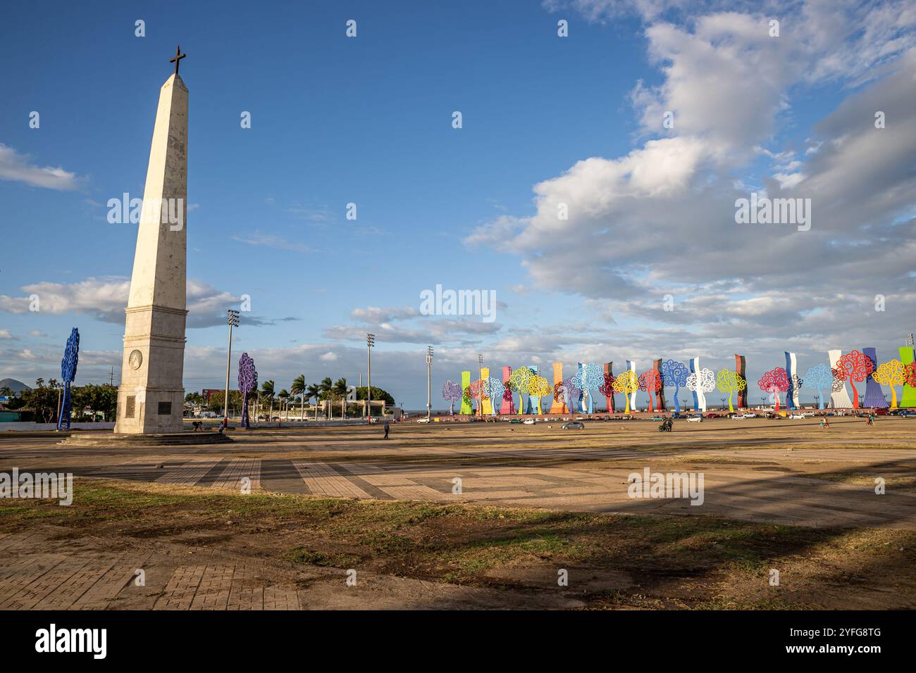 Nicaragua, Managua, The Trees of Life (Árboles de la Vida Stock Photo ...