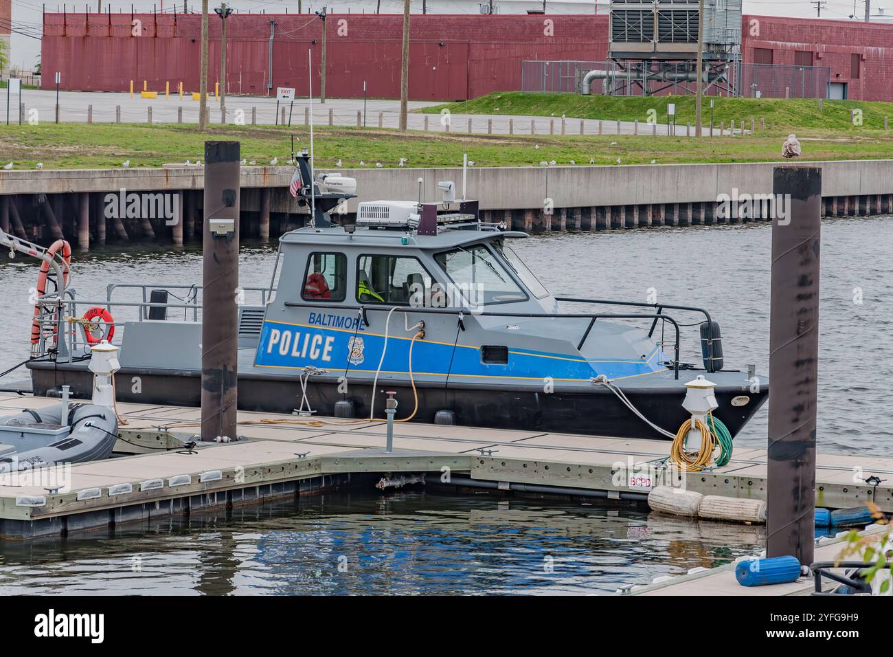 Baltimore police boat hi-res stock photography and images - Alamy