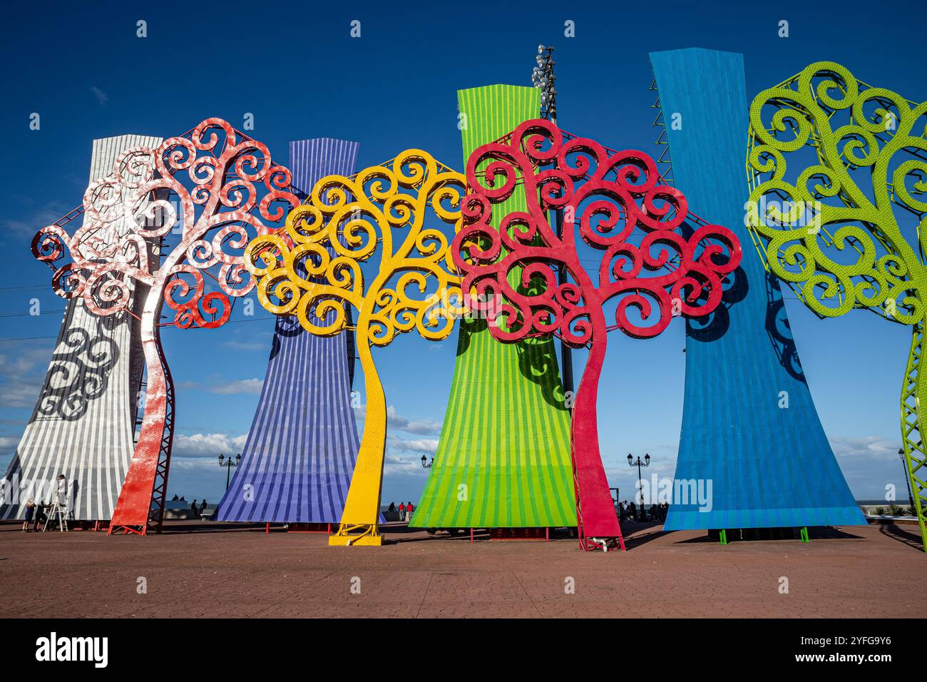 Nicaragua, Managua, The Trees of Life (Árboles de la Vida Stock Photo ...