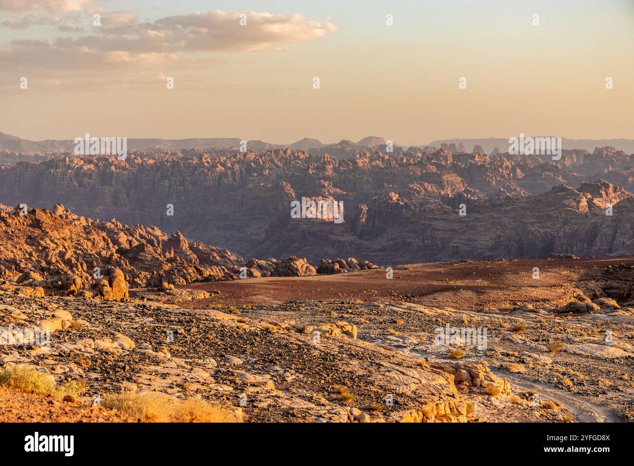 Rocky landscape of Wadi Disah, Saudi Arabia Stock Photo - Alamy