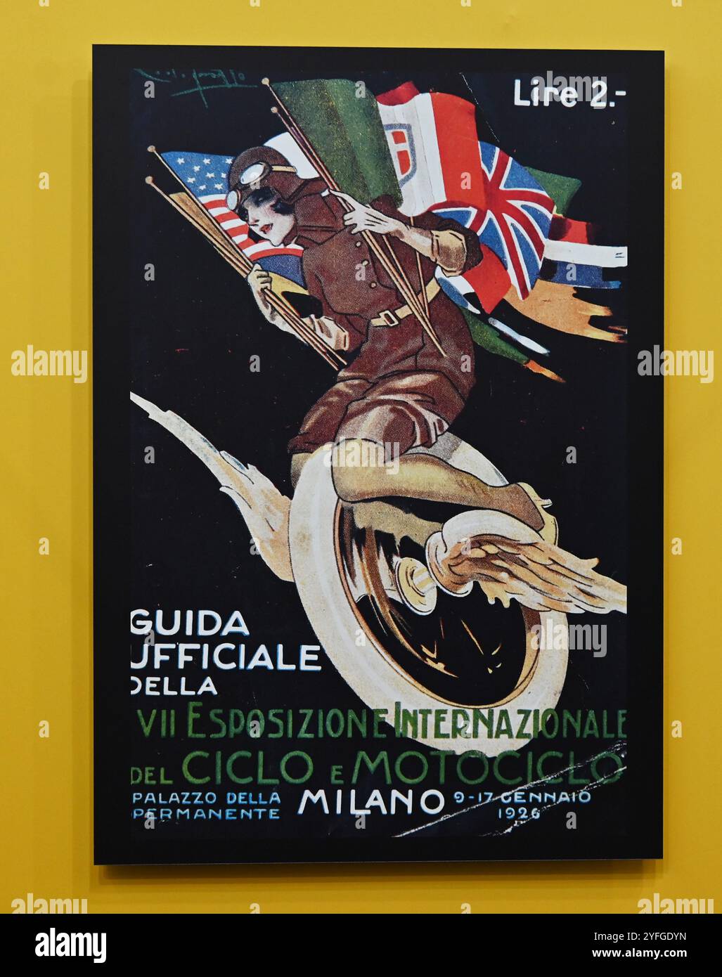 Milan, Italy EICMA 2024 exhibition of historic and modern motorcycles ...