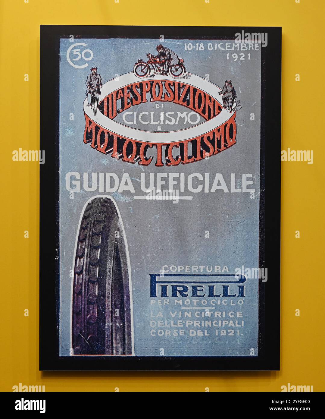 Milan, Italy EICMA 2024 exhibition of historic and modern motorcycles ...