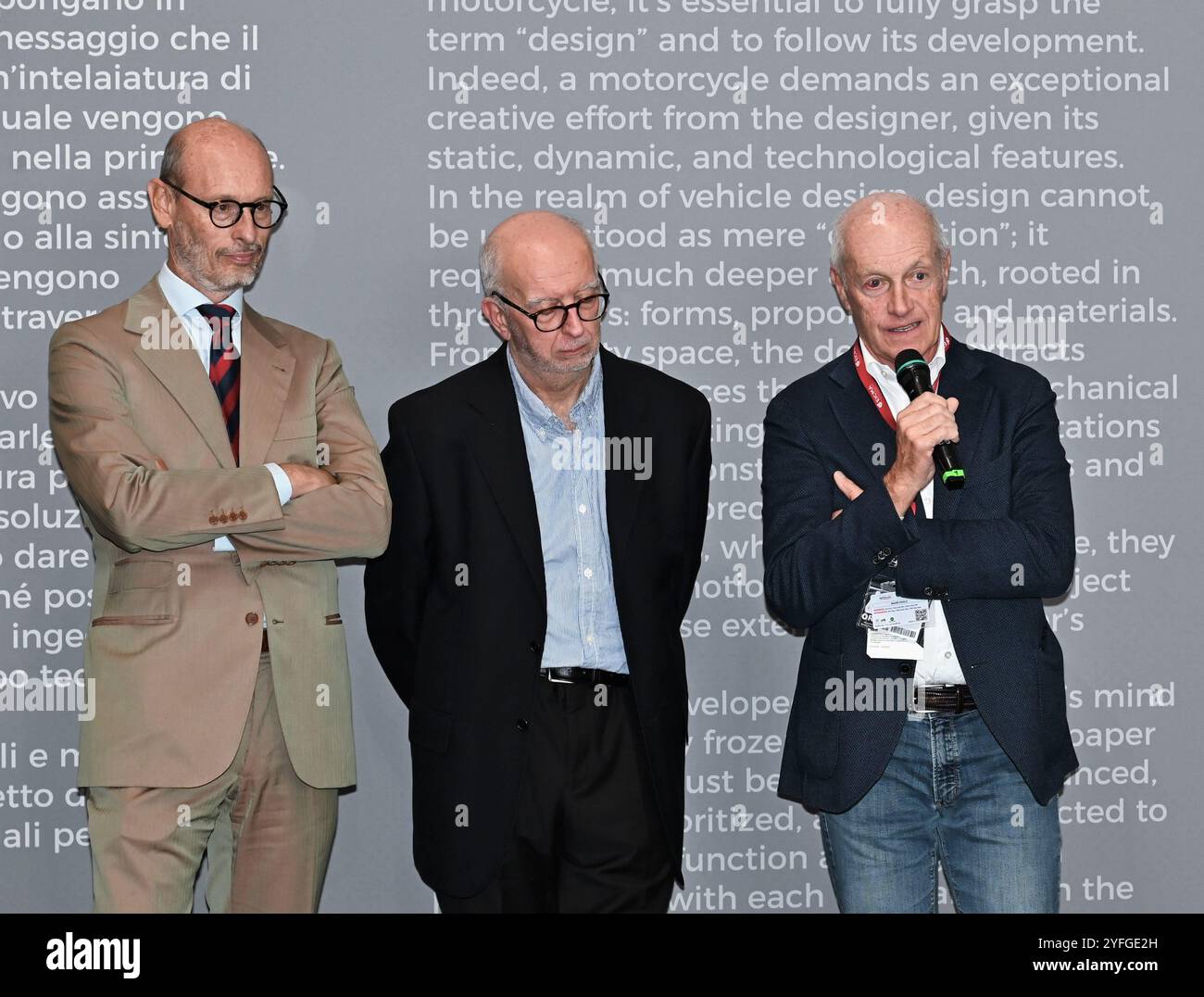 Milan, Italy EICMA 2024 exhibition of historic and modern motorcycles ...