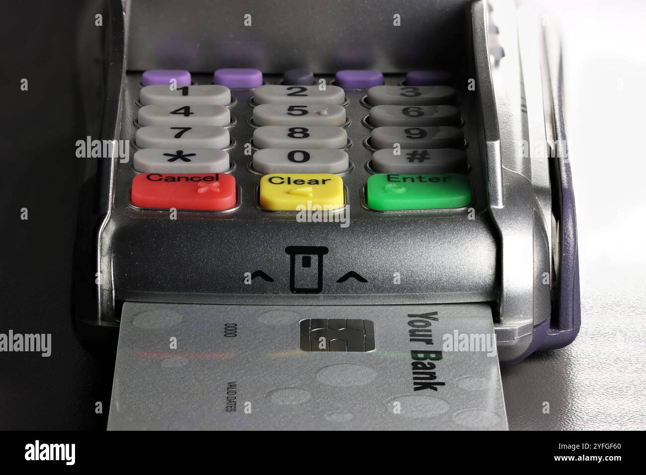 Bank credit card counter hi-res stock photography and images - Alamy