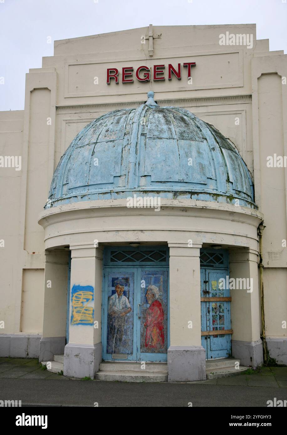 The old Regent cinema in Deal, Kent, United Kingdom, Europe Stock Photo ...