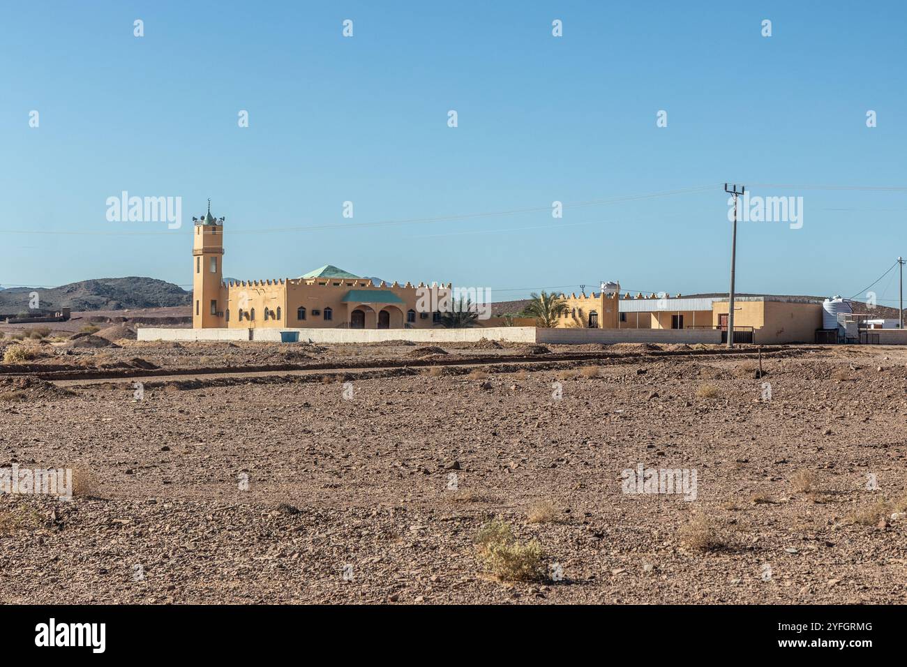 Mosque near Al Faraah, Saudi Arabia Stock Photo - Alamy