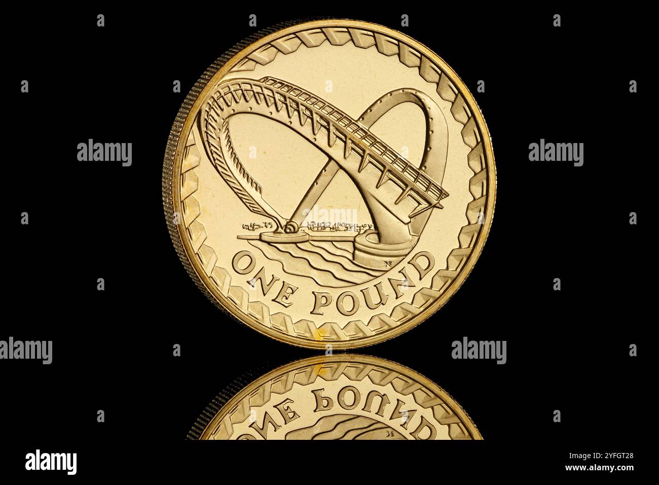 One pound coin bridges hi-res stock photography and images - Alamy