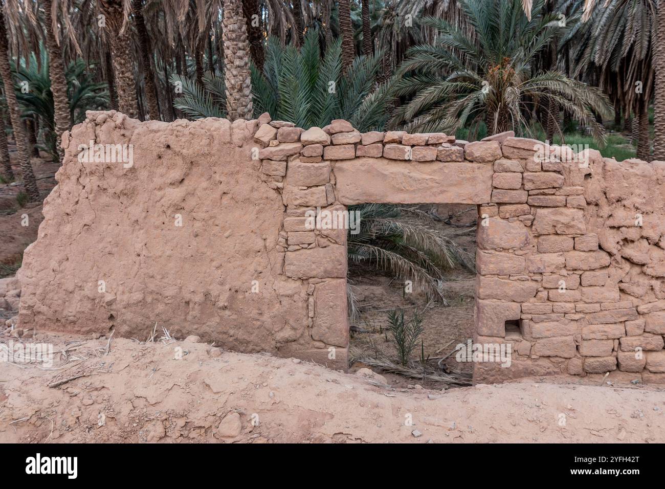 Old wall near Al Ula, Saudi Arabia Stock Photo - Alamy