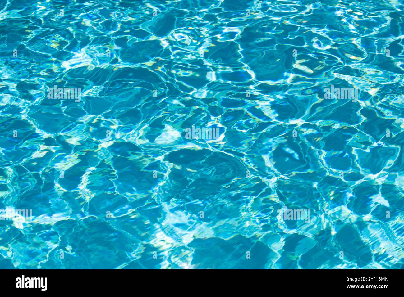 Water background. Blue water, ripples and highlights. Texture of water ...