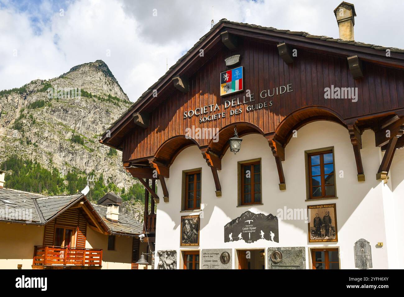 House of the Alpine Guides, the first Society of Guides established in ...