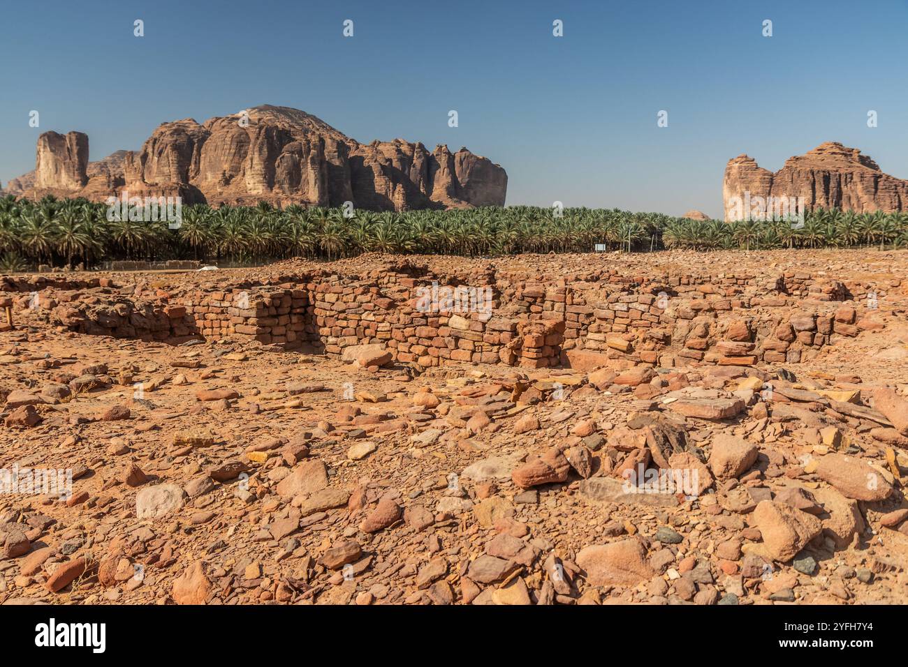 Ruins of Dadan site in Al Ula, Saudi Arabia Stock Photo - Alamy