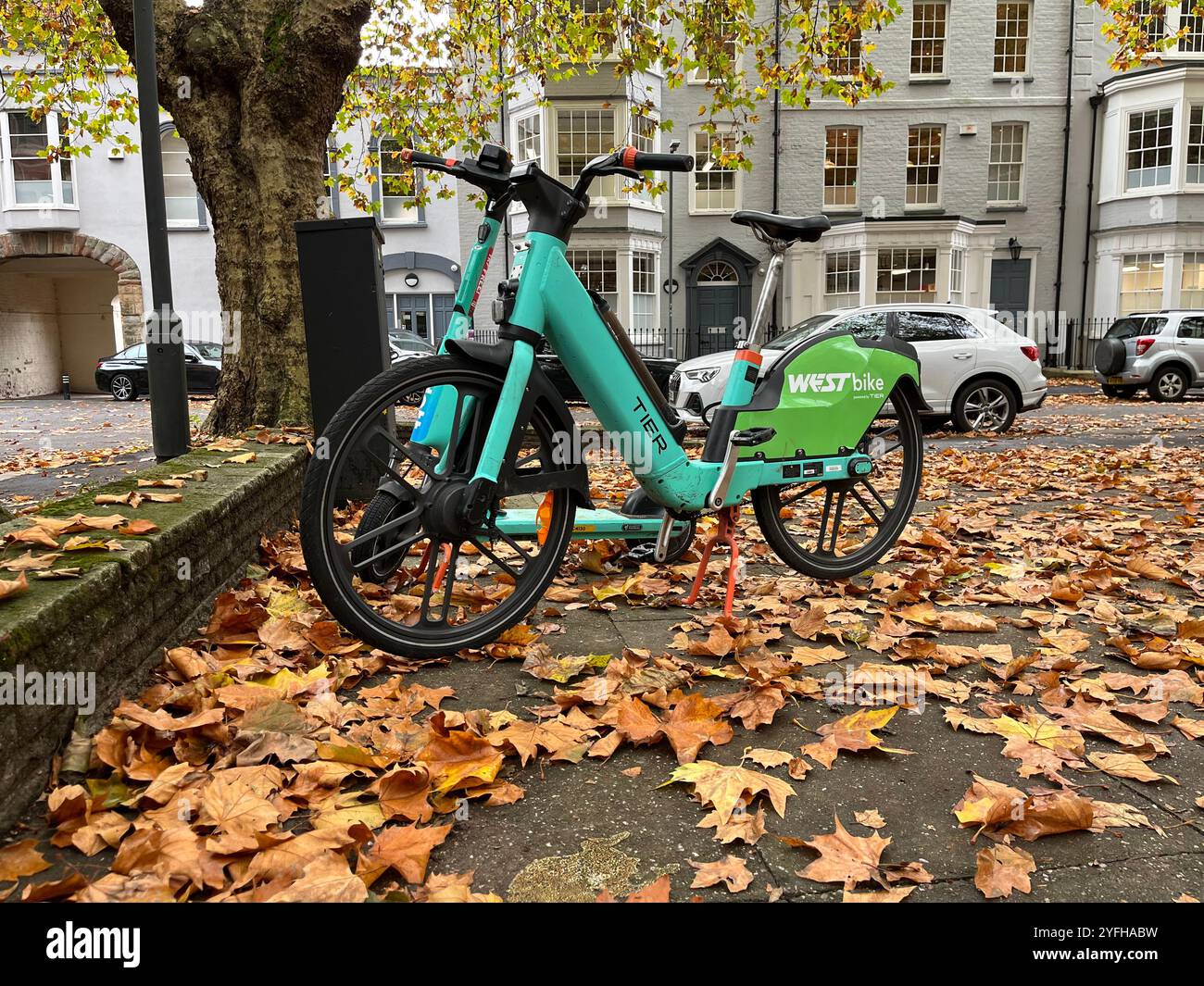 Parked e bike in bristol hi-res stock photography and images - Alamy