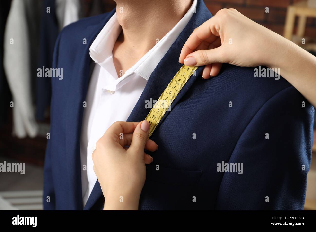 Professional male dressmaker work hi-res stock photography and images ...