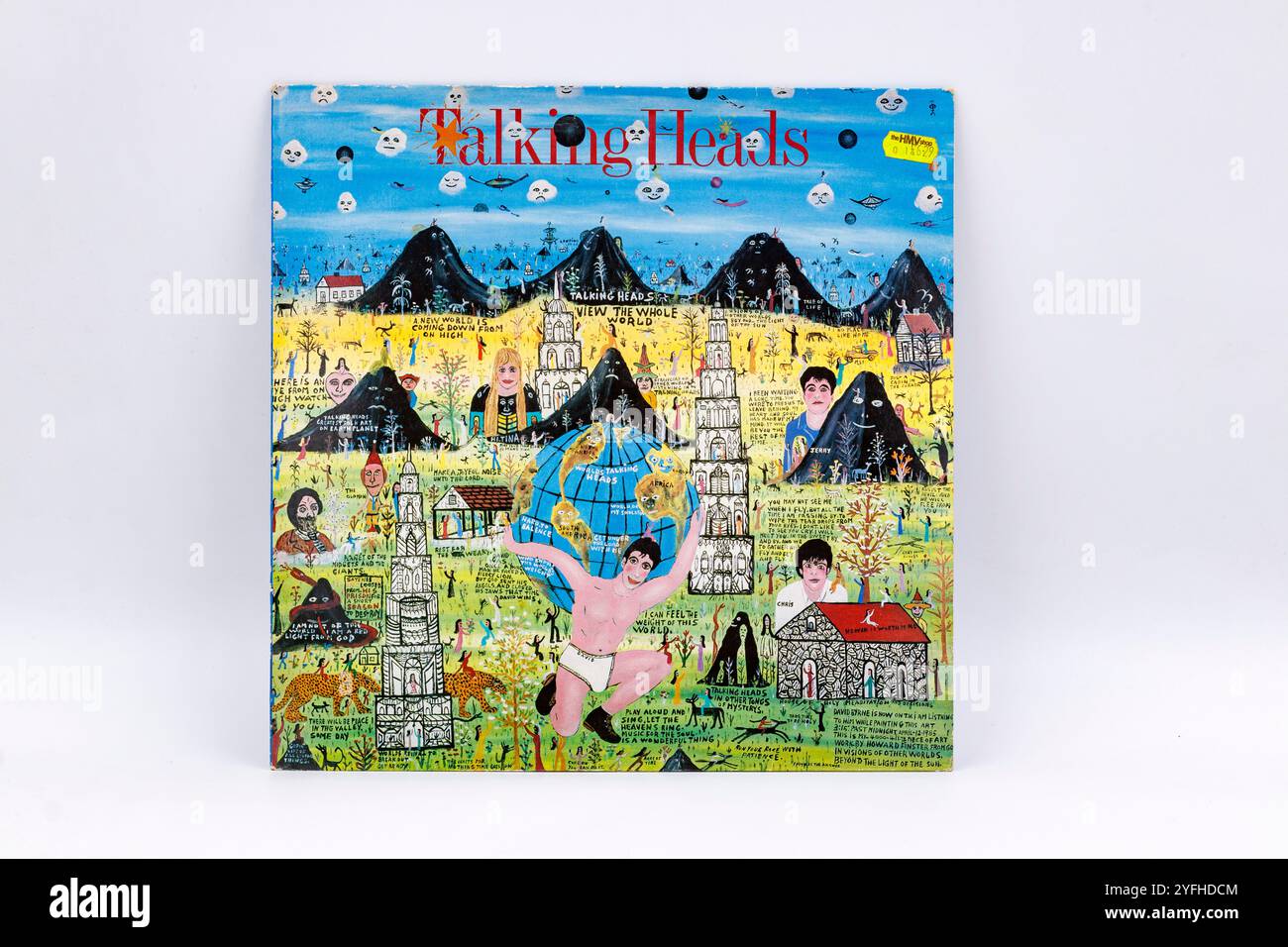 classic album cover for the LP record little creatures by talking heads ...