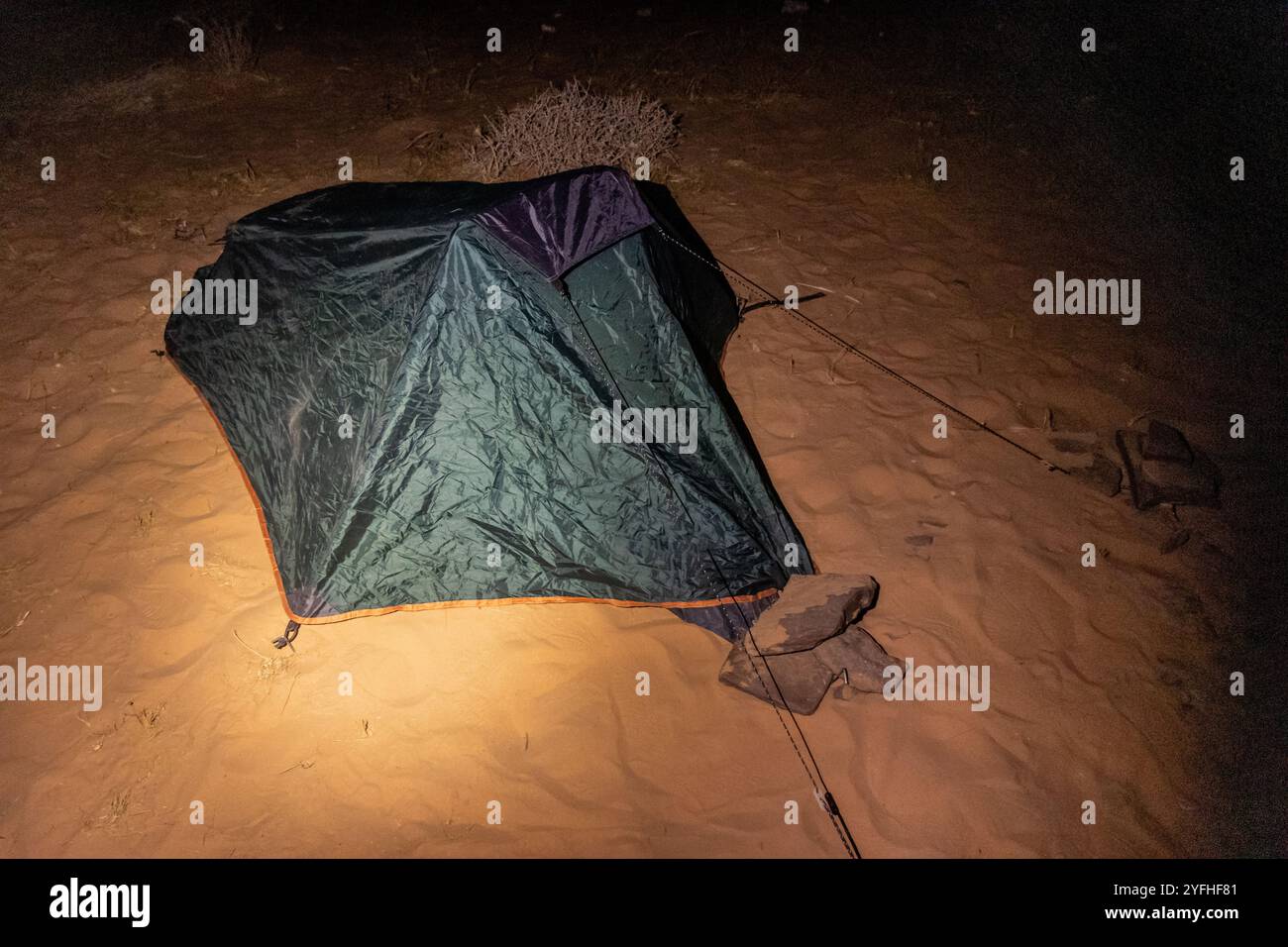 Tent in a desert near Al Ula, Saudi Arabia Stock Photo - Alamy