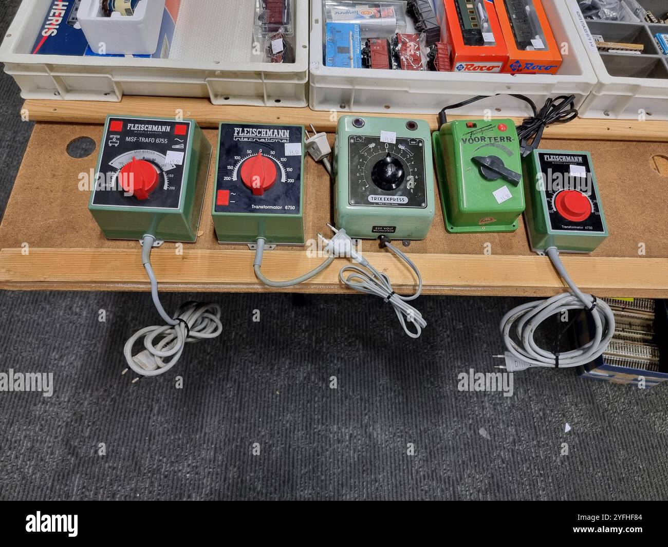 Model train power supplies hi-res stock photography and images - Alamy