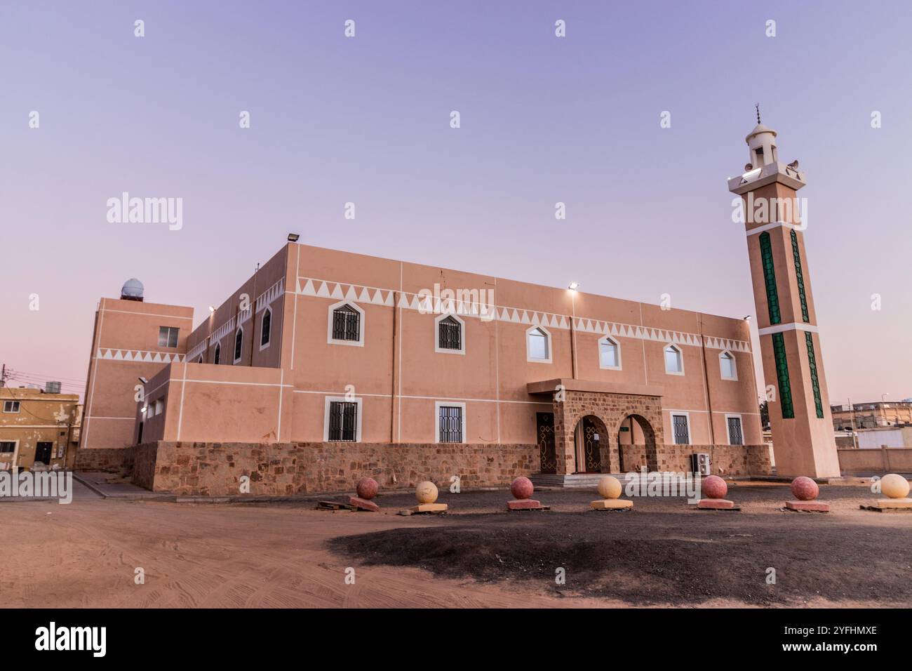 King Faisal Mosque in Tayma, Saudi Arabia Stock Photo - Alamy