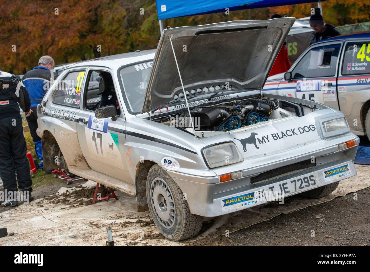 Nigel Cay Fred & Roberts during Malton Forest Rally hosted by Malton ...