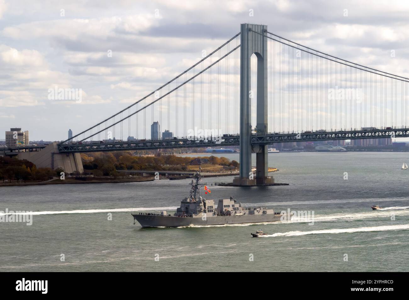 Aerial view bridge fleet hi-res stock photography and images - Alamy