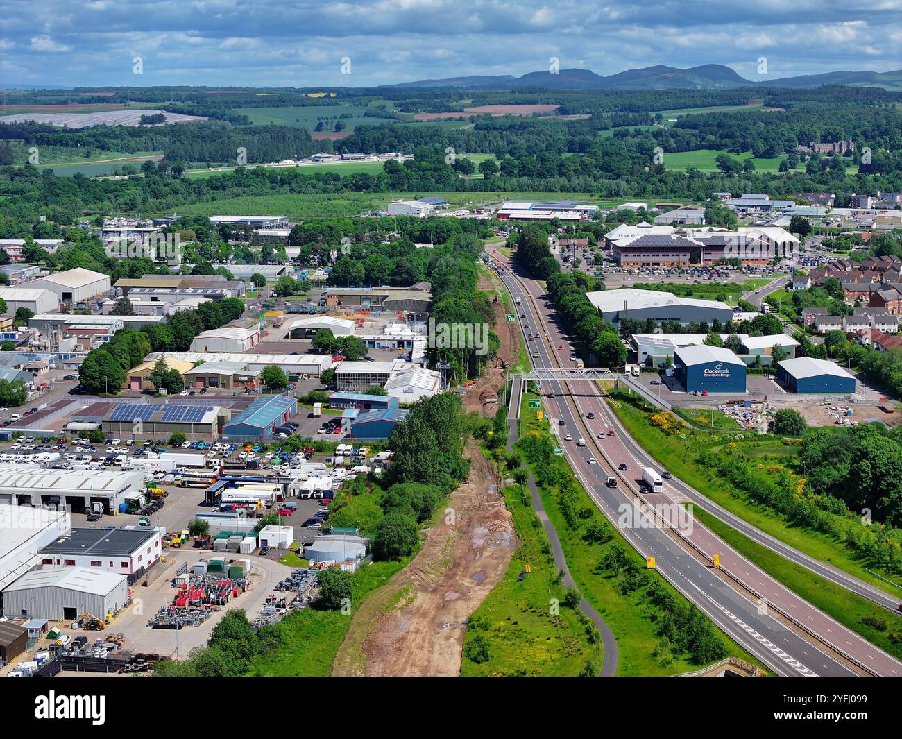 Perth aerial industrial hi-res stock photography and images - Alamy