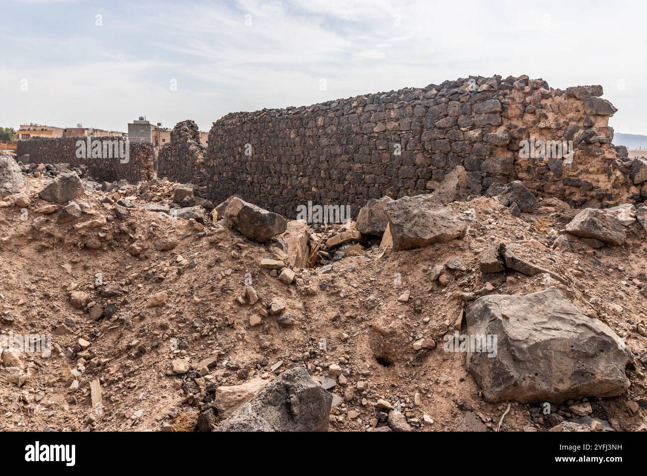 Ruins of Urwah bin Al-Zubair Palace in Medina, Saudi Arabia Stock Photo ...