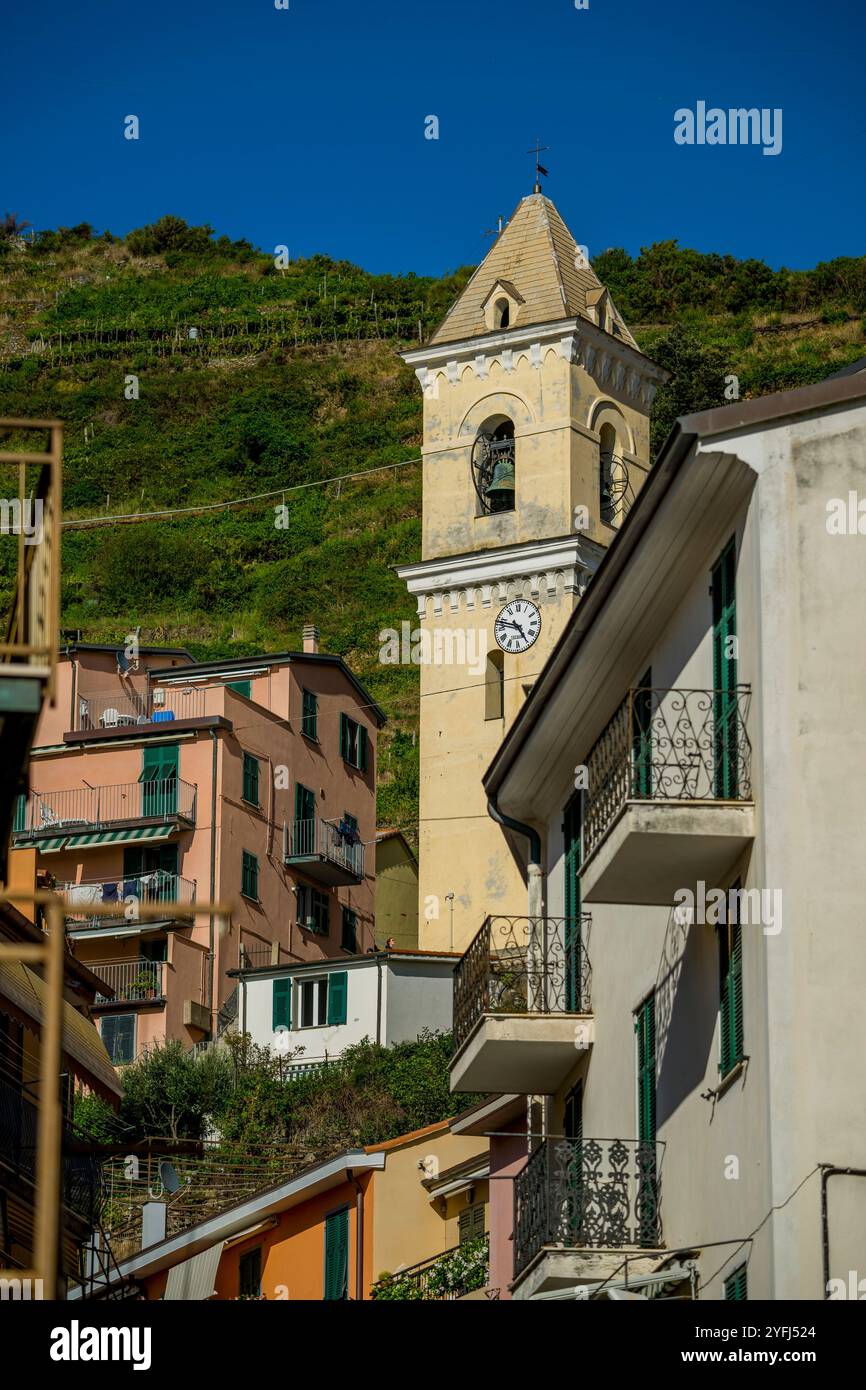 Bell tower part church hi-res stock photography and images - Alamy