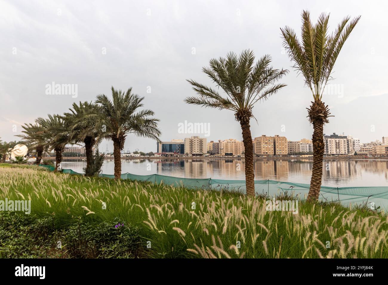 Lake Arbaeen in Jeddah, Saudi Arabia Stock Photo - Alamy