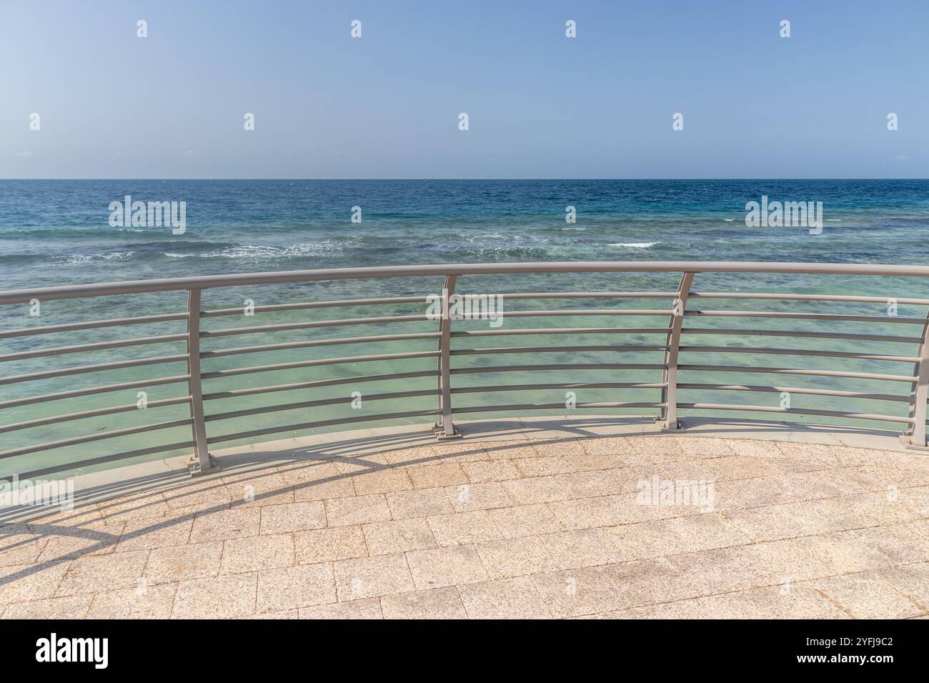 View of corniche promenade in Jeddah, Saudi Arabia Stock Photo - Alamy