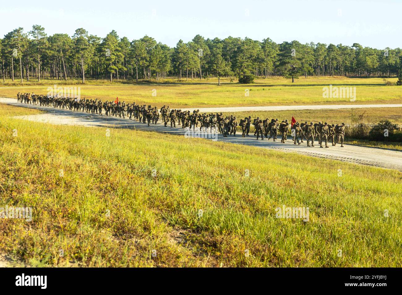 Camp Lejeune, North Carolina, USA. 3rd Oct, 2024. U.S. Marines with ...