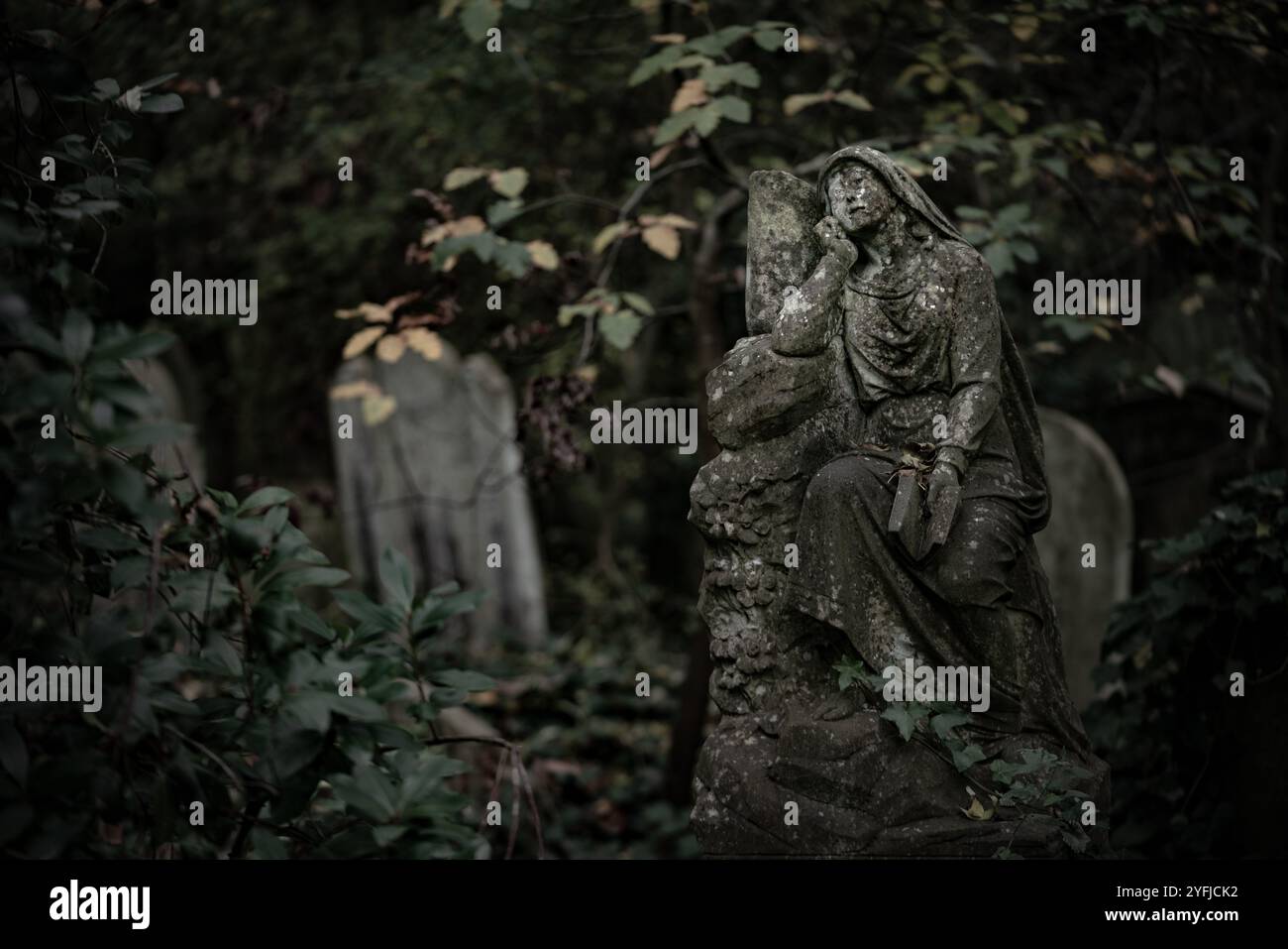 Abney Park cemetery is one of the "Magnificent Seven" cemeteries in ...
