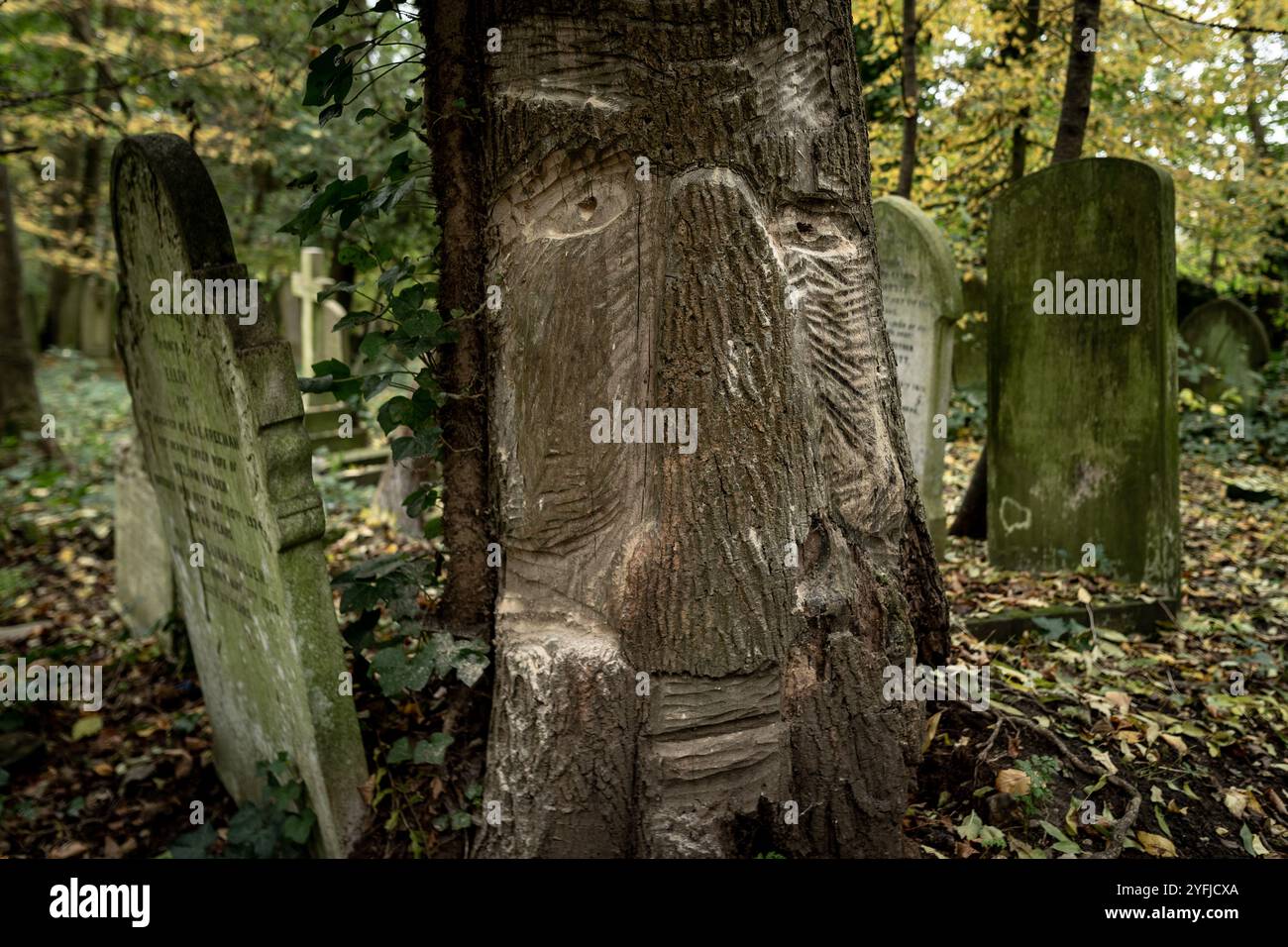 Abney Park cemetery is one of the "Magnificent Seven" cemeteries in ...