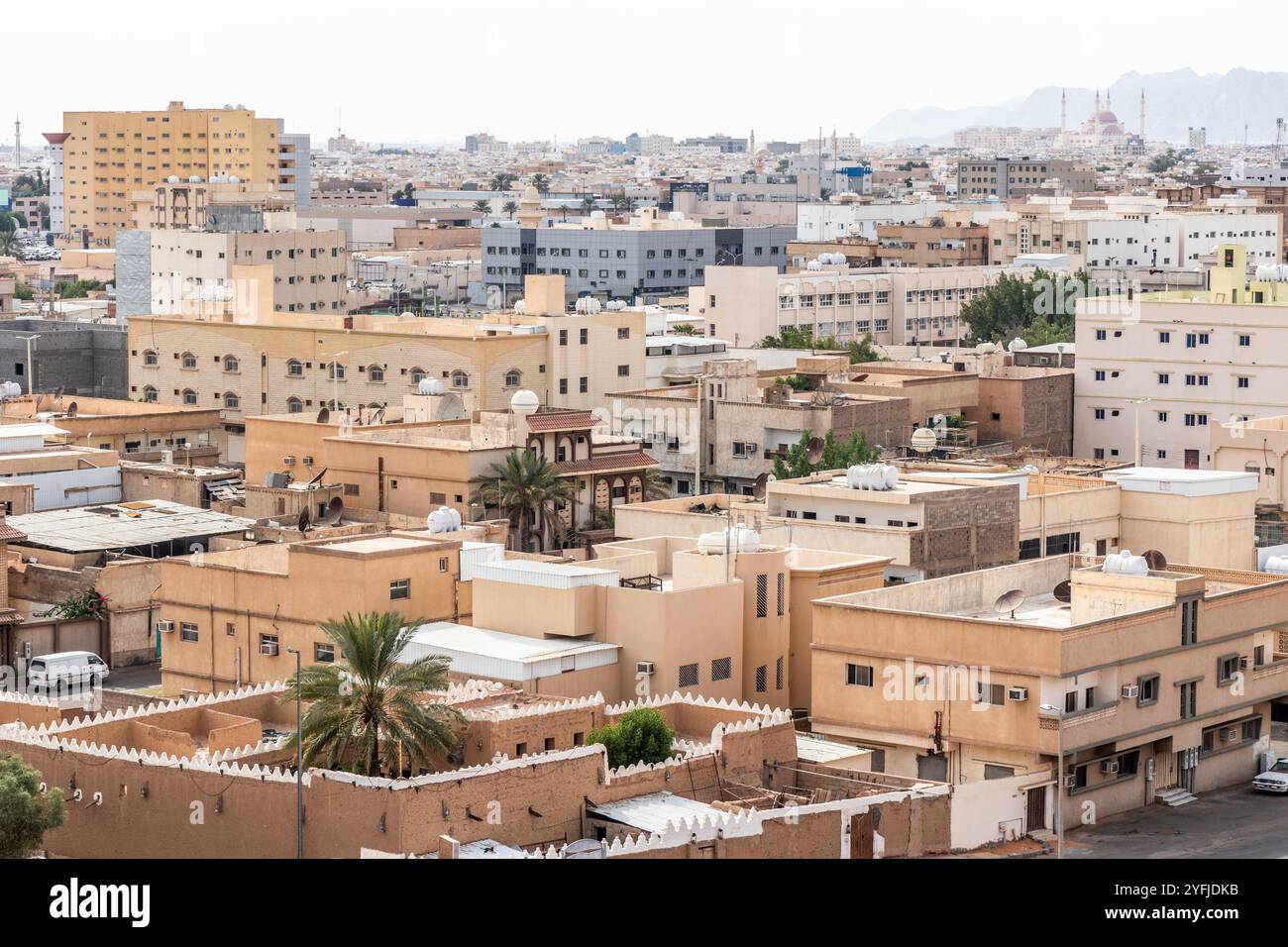 Aerial view of Ha'il, Saudi Arabia Stock Photo - Alamy