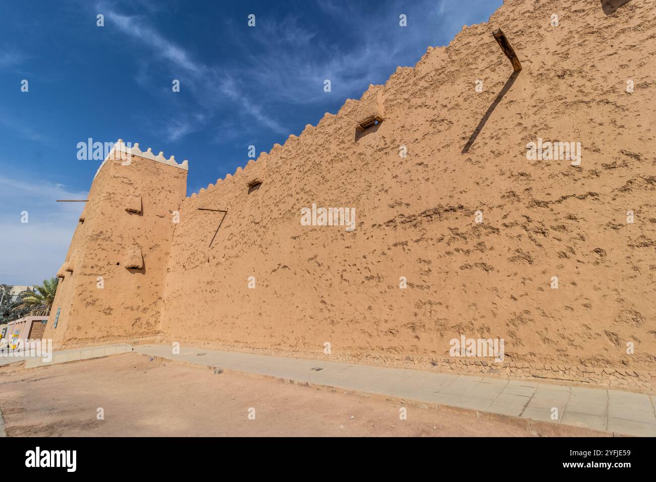 Walls of Qishlah Palace in Ha'il, Saudi Arabia Stock Photo - Alamy