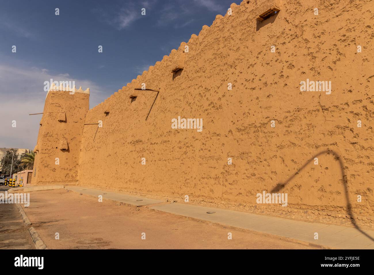 Walls of Qishlah Palace in Ha'il, Saudi Arabia Stock Photo - Alamy
