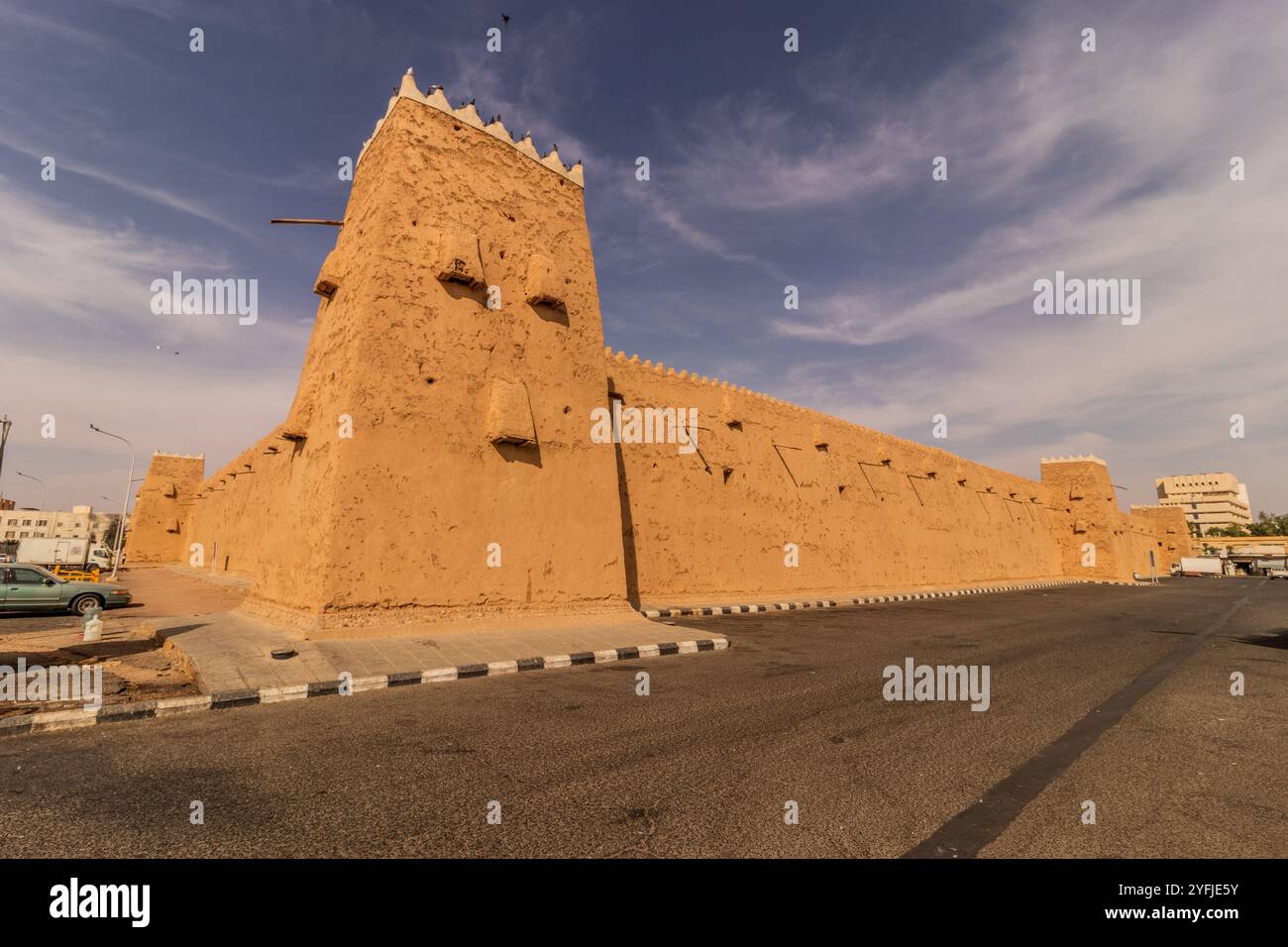 Walls of Qishlah Palace in Ha'il, Saudi Arabia Stock Photo - Alamy