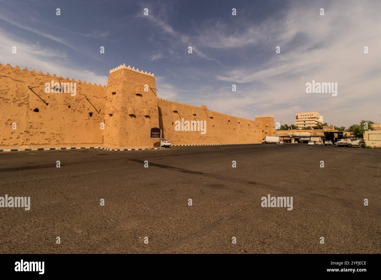 Walls of Qishlah Palace in Ha'il, Saudi Arabia Stock Photo - Alamy
