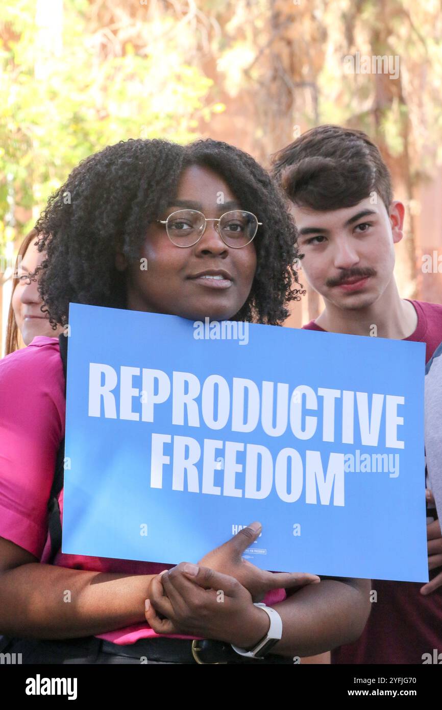 Tempe, USA. 04th Nov, 2024. The Harris-Walz ‘Fighting for Reproductive ...