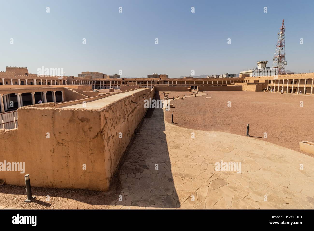 Courtyard of Qishlah Palace in Ha'il, Saudi Arabia Stock Photo - Alamy