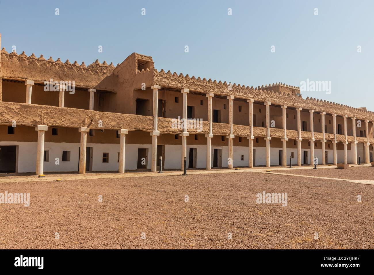 Archways of Qishlah Palace in Ha'il, Saudi Arabia Stock Photo - Alamy